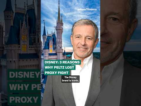 @Disney: 3 reasons why Peltz lost the proxy fight #shorts - Whatfinger Business & Money