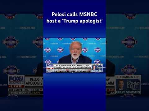 Pelosi has a meltdown after being fact-checked by MSNBC host #shorts ...
