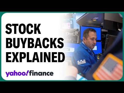 Why do companies do stock buybacks? Yahoo Finance explains - Whatfinger Business & Money
