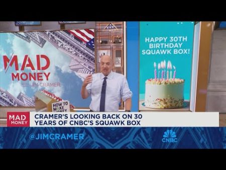 Jim Cramer rings in the 30th anniversary of Squawk Box - Whatfinger ...