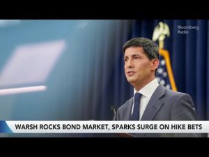 Warsh Rocks Bond Market in Debut, Sparks Surge in Hike Bets ...